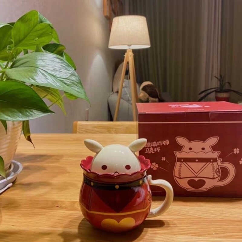 Genshin Impact Klee Mug Water Cup Klee Plush Cosplay Models Props Anime ...