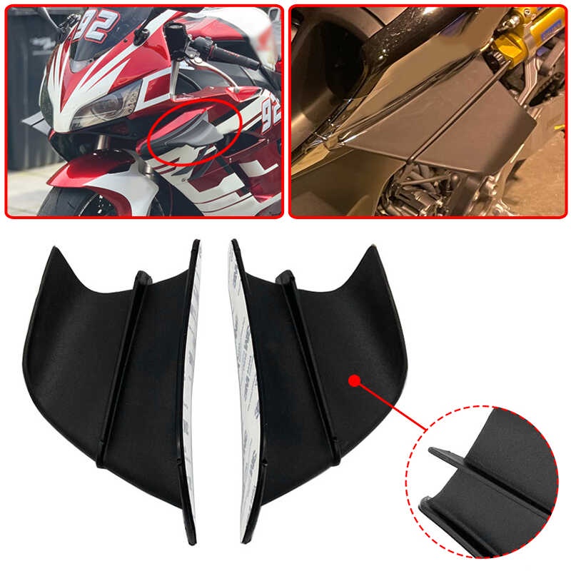 Kawasaki Ninja H2/H2R Accessories Motorcycle Winglet Aerodynamic Wing ...