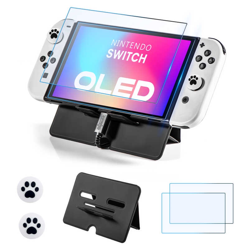 DEVASO For Nintendo Switch/Oled/Lite Stand Holder Folding Playstand And ...