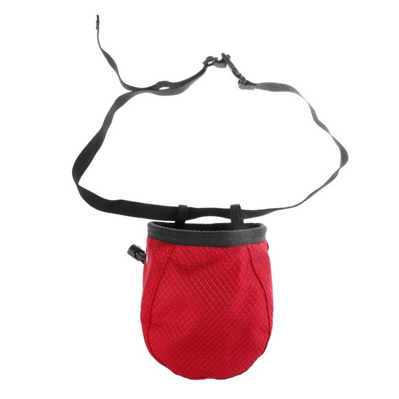 Drawstring Rock Climbing Chalk Bag para sa Bouldering Gymnastics Gym ...