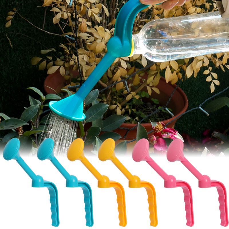 Handheld Long Handle Water Bottle Sprinkler Head - Portable Bottle ...
