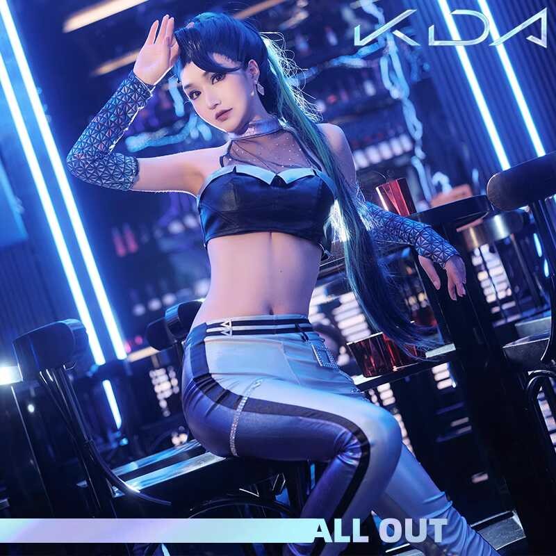 League LOL of Legends cosplay S10 Finals Songboard KDA Kasha cosplay Game Costume Women | Shopee ...
