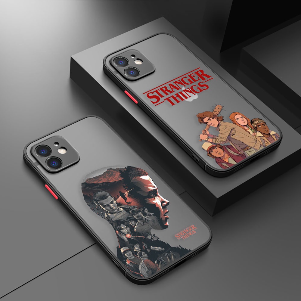 Placard Stranger Things Season 4 Hellfire Matte Mobile Phone Case For ...