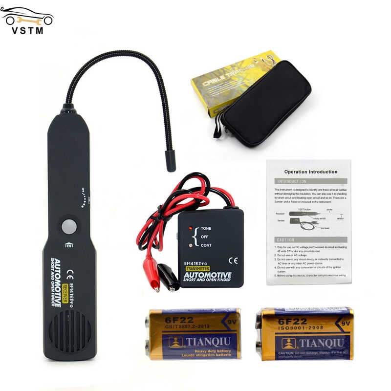 EM415PRO Short Circuit Detector Repair Tool detector Track the cables ...
