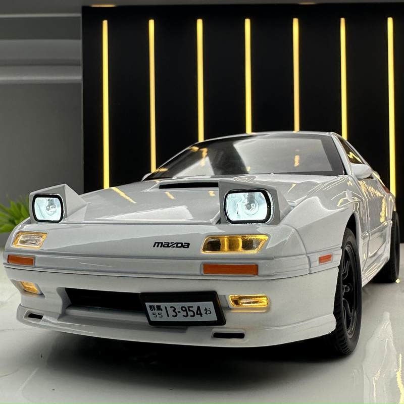 1:24 Mazda RX7 Alloy Sports Diecasts Metal Racing Vehicles Car Model ...