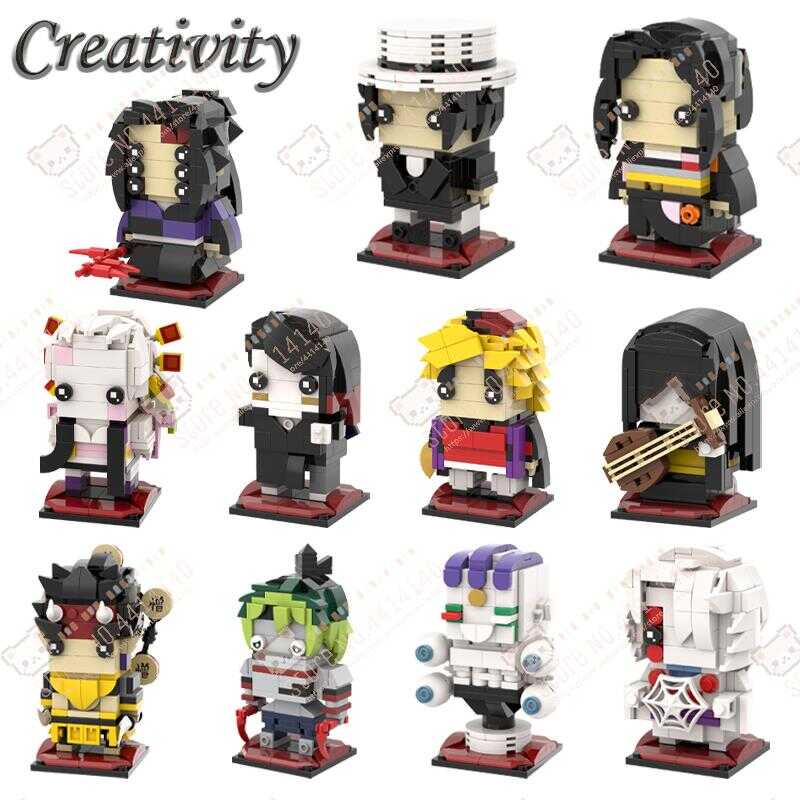 Anime Demon Slayer MOC Building Blocks Creative Ghost Character Muzan ...