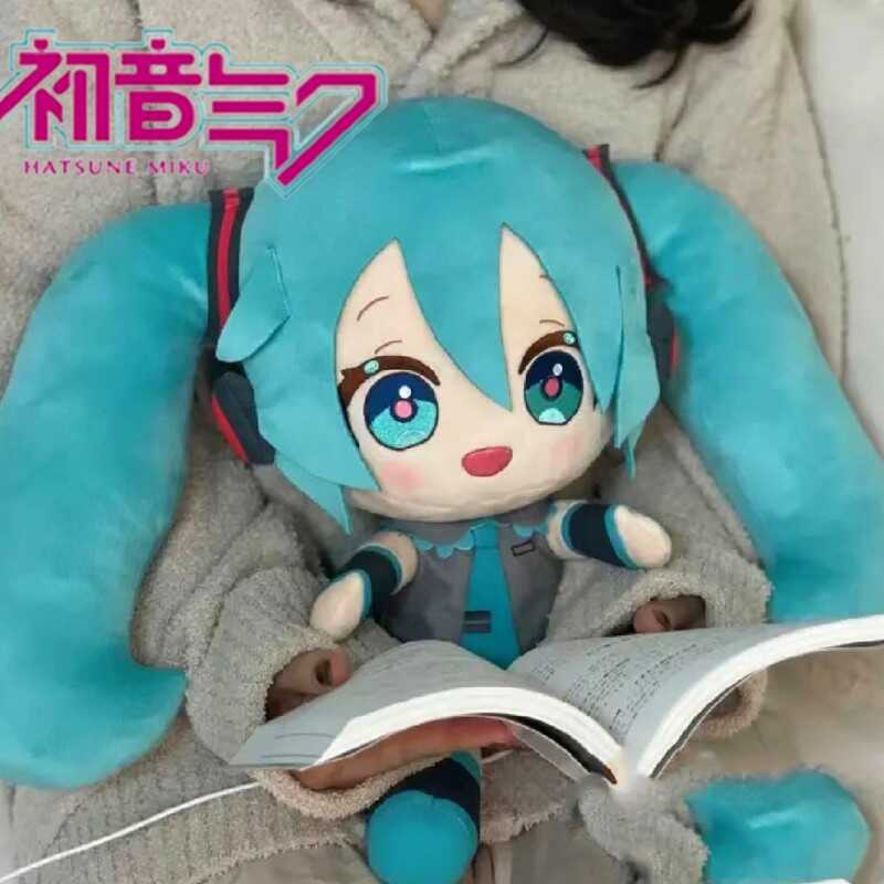 Hatsune Miku Cartoon Plush Toy Anime Cute Stuffed Plushie Doll Miku ...