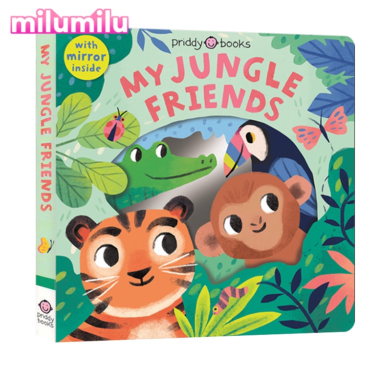 Milu Animal Peep Through My Jungle Friends Picture Book Board Book ...