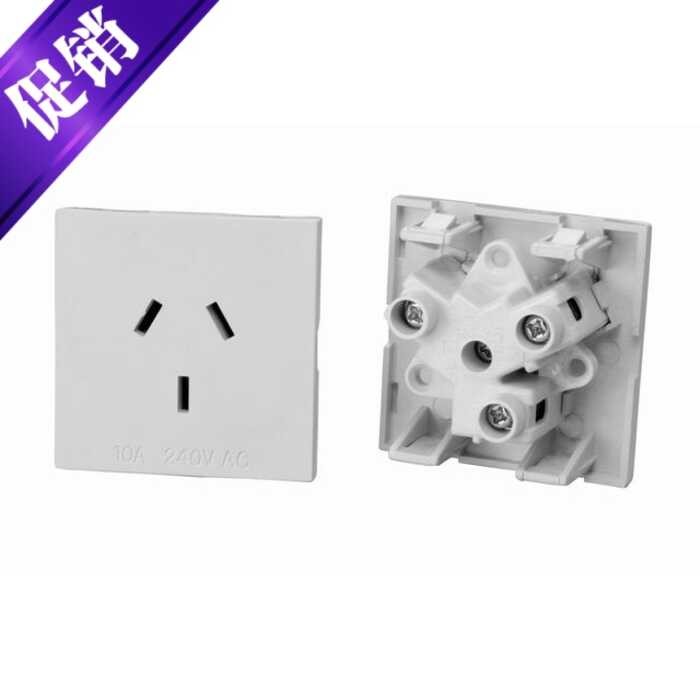 Embedded Australian standard square panel inverter power socket ...