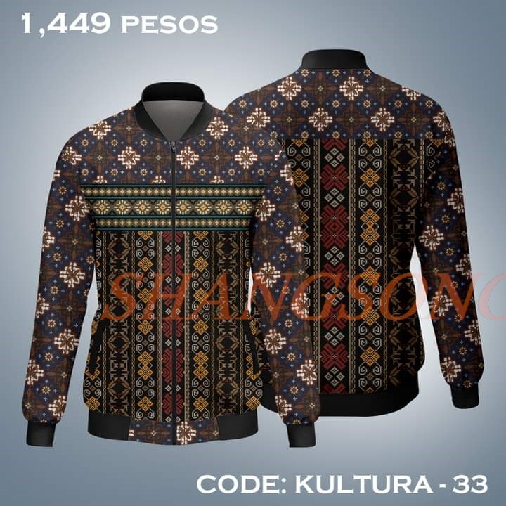 [READY STOCK]Philippine Ethnic Tribe Modern Men's Barong Jacket Formal ...