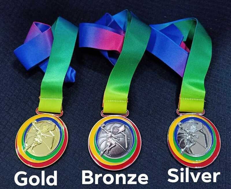 Premium Basketball Medal 6.5cm With Multi Colored Lace New Design ...