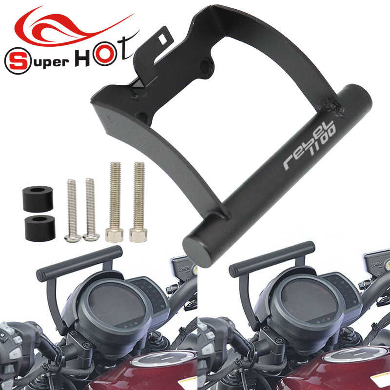 WD Phone Mobile Navigation GPS Bracket Board Para Sa Honda Rebel1100 ...