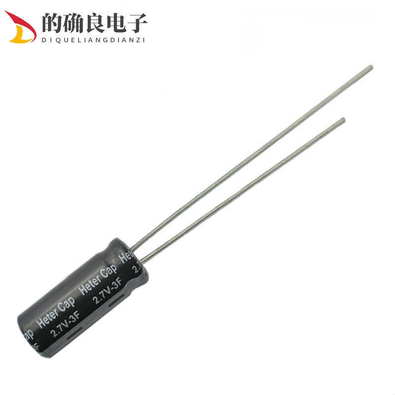 Capacitor 2.7V 3F direct insertion original electrolytic capacitor Farad capacitor electrochemi ...