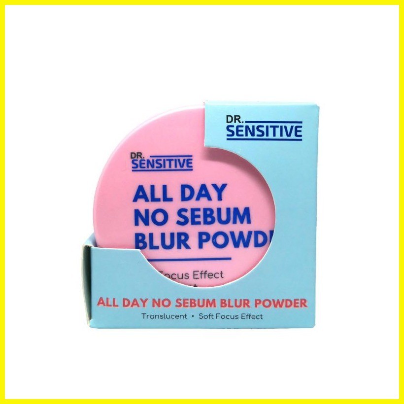 Dr. Sensitive All Day No Sebum Blur Powder 25g and Pressed Powder 10g ...