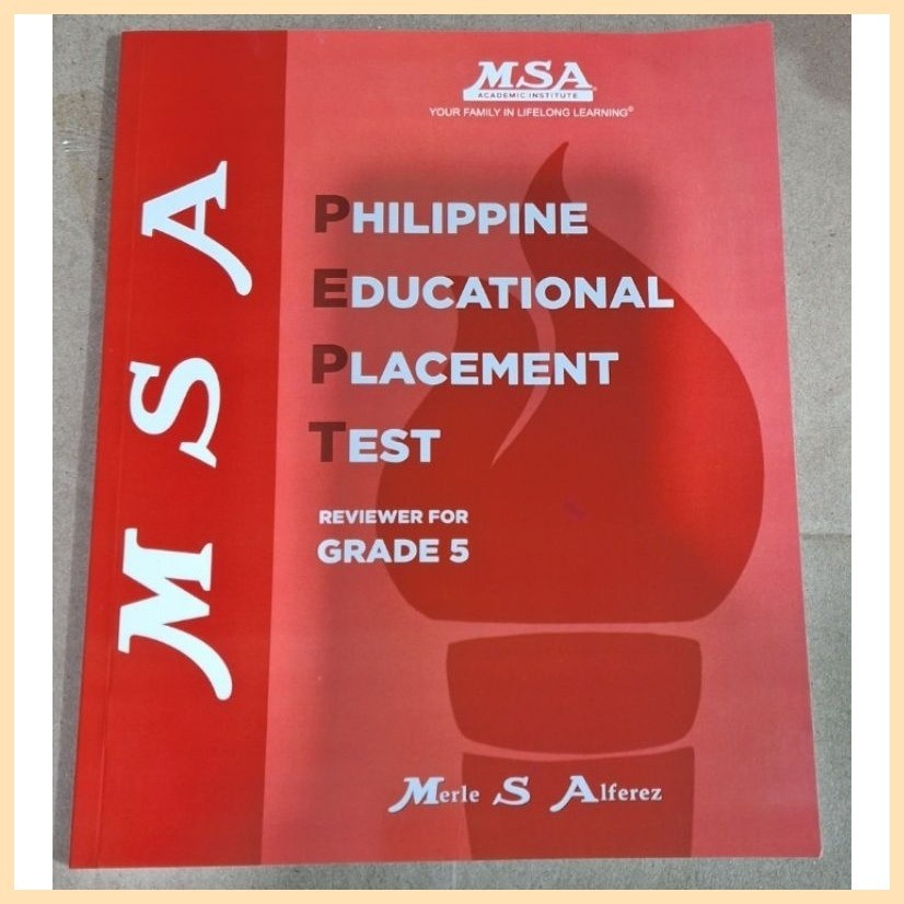 ☁ ♞MSA PEPT(PHILIPPINE EDUCATIONAL PLACEMENT TEST)REVIEWER FOR GRADE 5 ...
