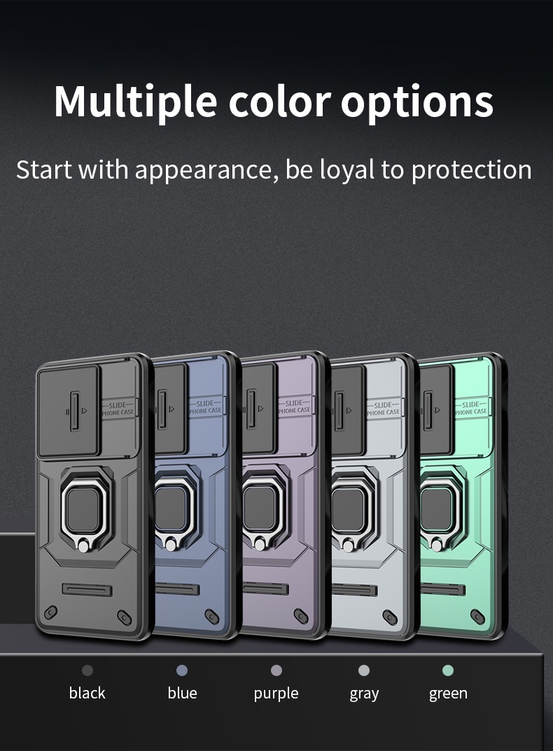 Lenuo Ring Magnetic Holder Phone Case For Xiaomi Mi 14T 13T 14 Pro 5G Casing Camera Cover ...