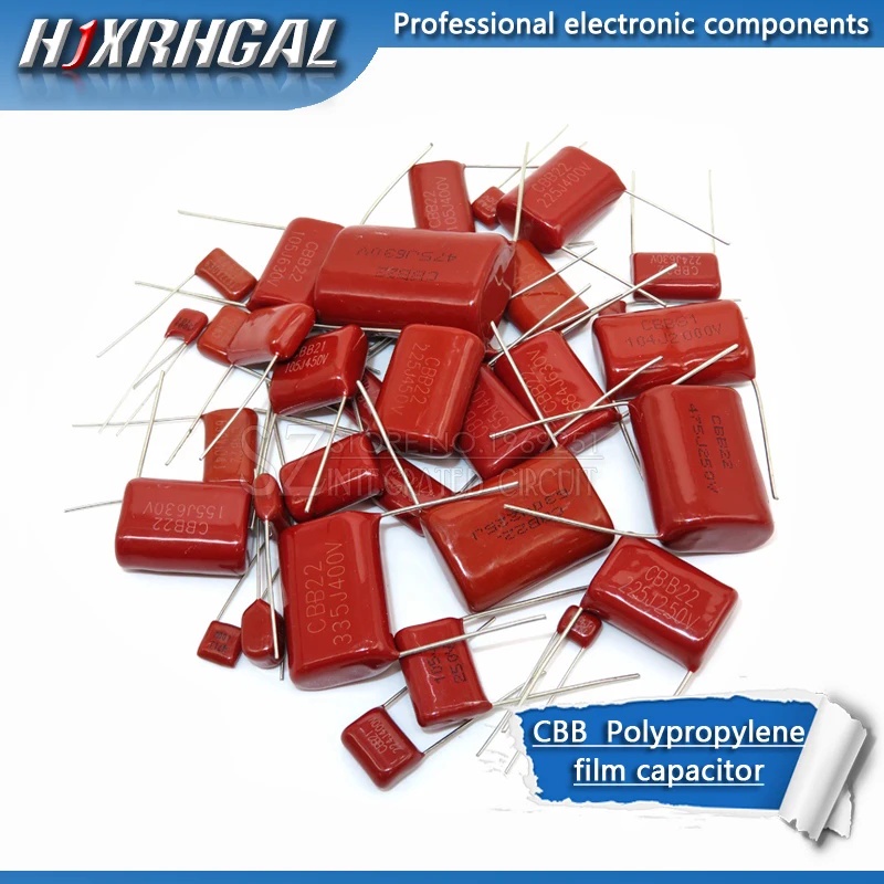 5PCS-10PCS 250V 400V 450V 630V 2000V CBB polypropylene film capacitor ...
