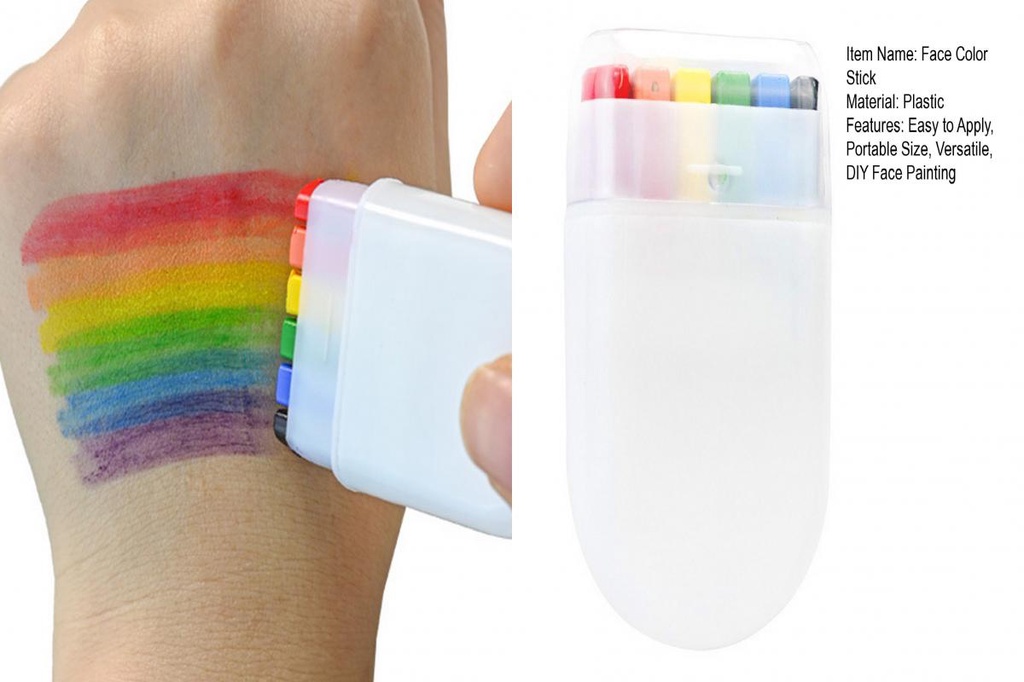 Portable Face Paint Stick Durable and Break-resistant Makeup Stick ...