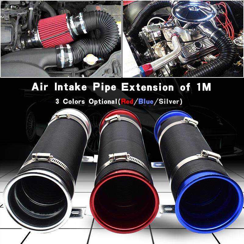 Universal Adjustable Flexible Short Ram/Cold Air Intake Duct Turbo Tube ...