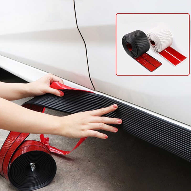 Na Universal Car Side Ng Rubber Skirt Protective Strip Car Door Bottom ...