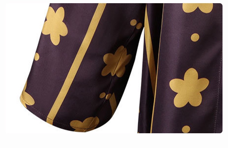 One Piece Trafalgar Law/Trafalgar D Water Law Cosplay Costume Kimono ...