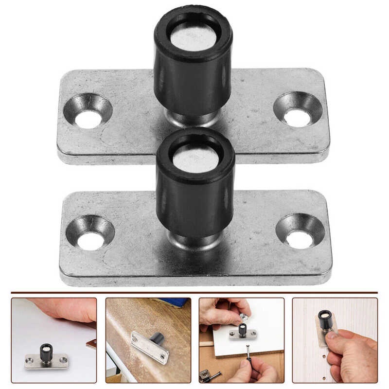 Pulley Swing Stop Limit Positioner Folding Door Toilet Hanging Rail ...