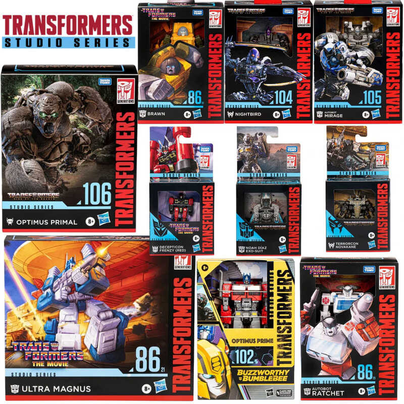 SS Transformers Series Ss 102 104 105 106 86 Bumblebee Optimus Prime ...