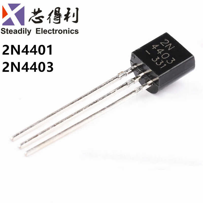 Transistor 2N4401 2N4402 2N4403 NPN low-power transistor TO-92 (50 ...