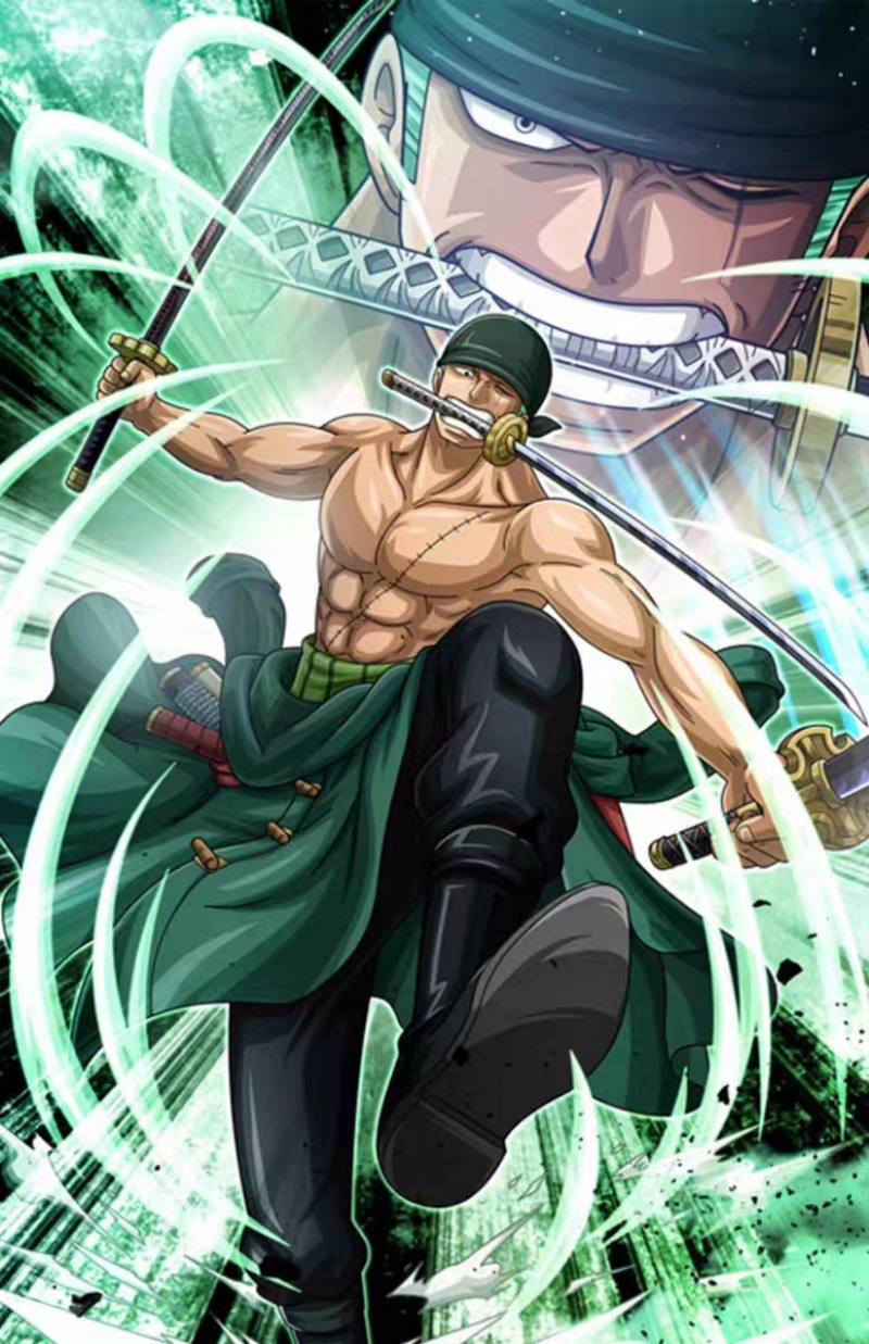 [24H SHIP]Roronoa Zoro 2nd Cosplay Costume Outfits One Piece Kimono ...