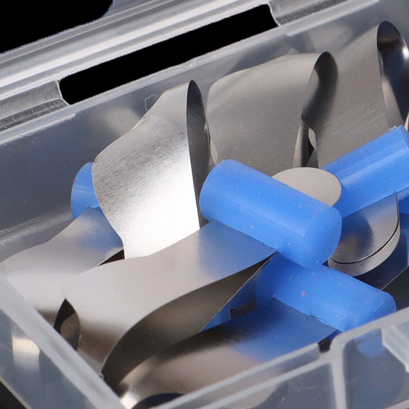 10pcs Dental Double Anterior Matrix Cross-sectional Profile Metal ...