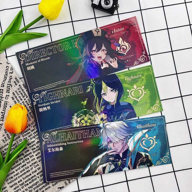 Anime Game Genshin Impact Cosplay Hu Tao Alhaitham Tighnari Cyno ...