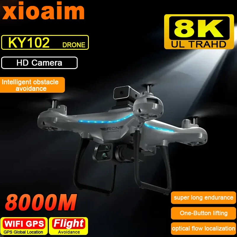 Para sa Xiaomi KY102 8K Drone Obstacle Avoidance Optical Flow Position Aerial Photography RC ...