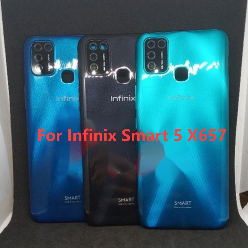Back Cover For Infinix Smart 5 X657 Back Battery Cover Rear Glass Door ...