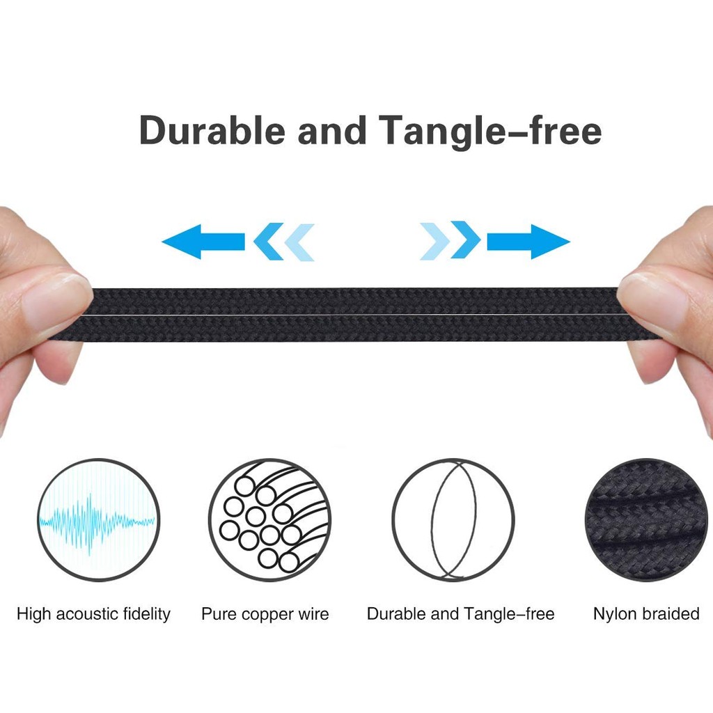 Replacement Repair Nylon Braided USB Cable Extension Cord For Glorious ...