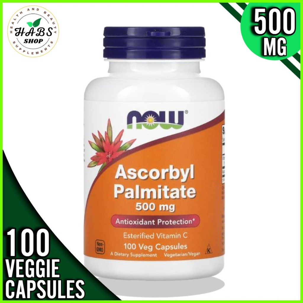 ஐ Ascorbyl Palmitate Liposomal Vitamin C Now Foods 500 mg 100 Veg Caps ...