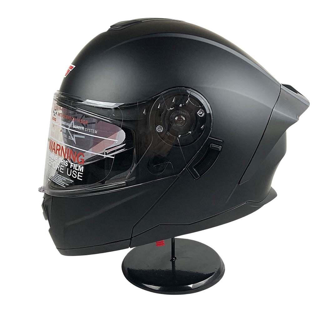 modular helmet ng motorsiklo Removable Fabric Lining Double Visors Flip ...