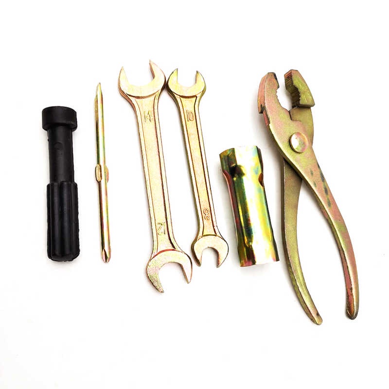 LY MgA Motorcycle Tool Kit PlierS WrencH SpArk Plug Remover PArA SA ...