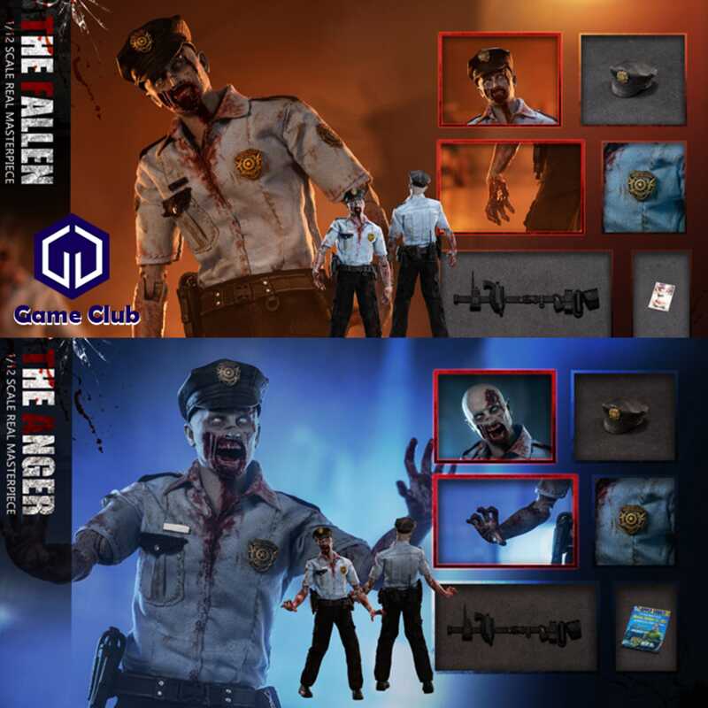 SKT Patriot Studio 1/12 Scale Male Soldier Raccoon City R.P.D Police ...