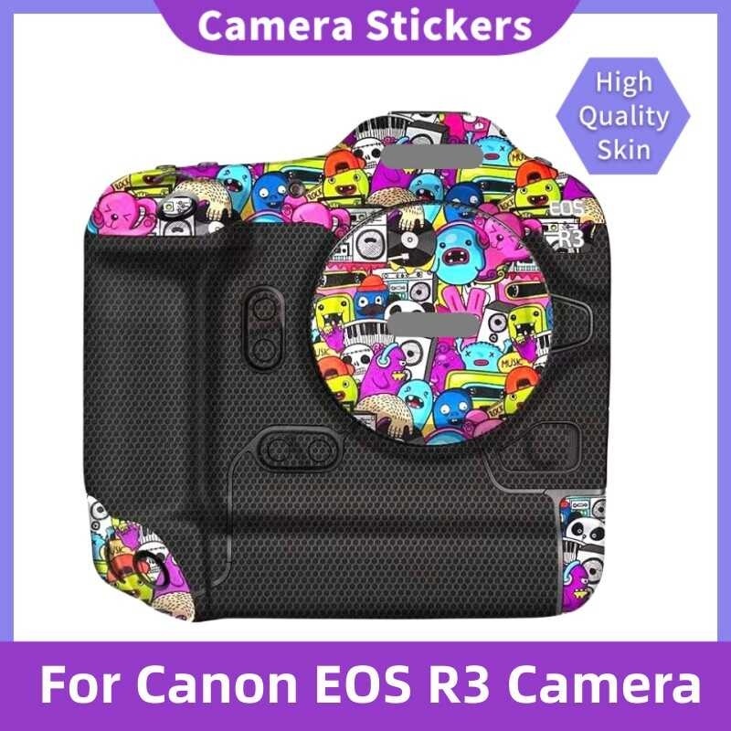 Para sa Canon EOS R3 Decal Skin Vinyl Wrap Film Camera Body Protective ...
