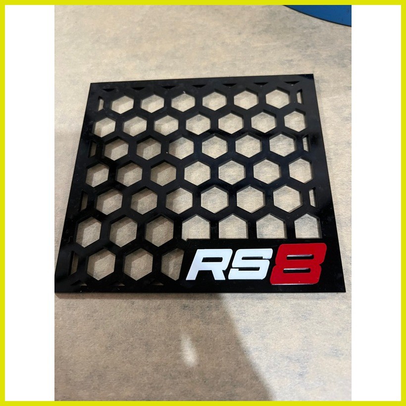 ⭐ ⚽︎ ☂ rs8 boltless acrylic radiator cover for honda click v1 v2 v3 ...