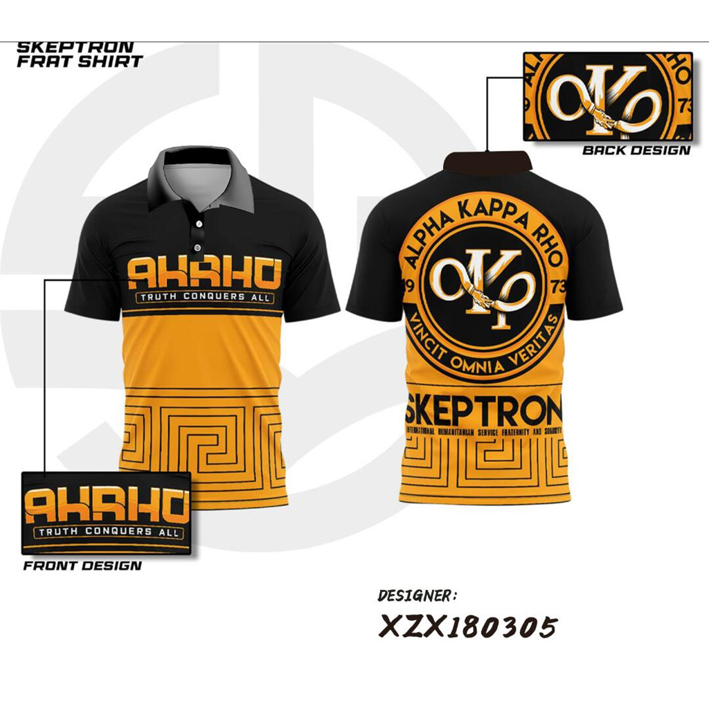 AKRHO SPECIAL EDITION 2024 AKP 3D POLO SHIRT,GOLDEN 51st anniversary ...