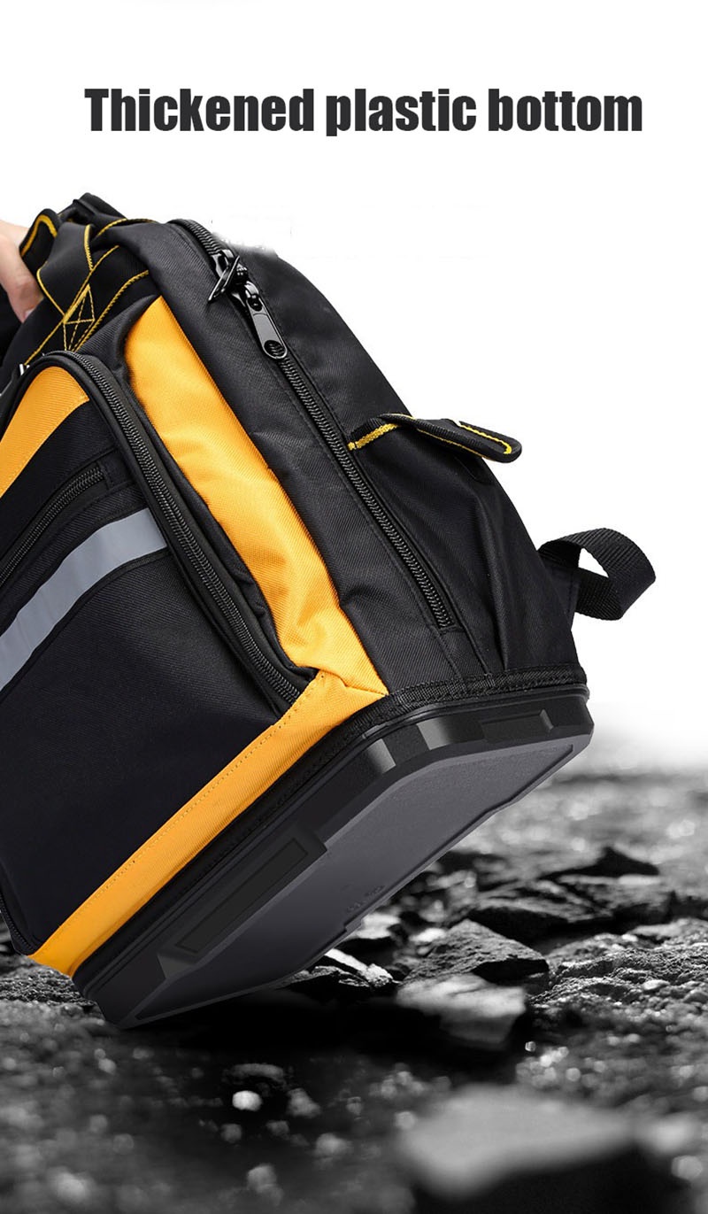 Winhunt Double Shoulder Backpack Tools Specialized Tool Bag Electrician ...