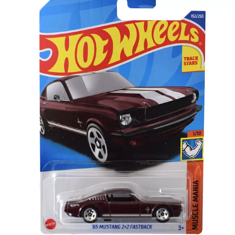 Original Hot Wheels Traffic Car Metal Model '65 Mustang 2+2 Fastback ...