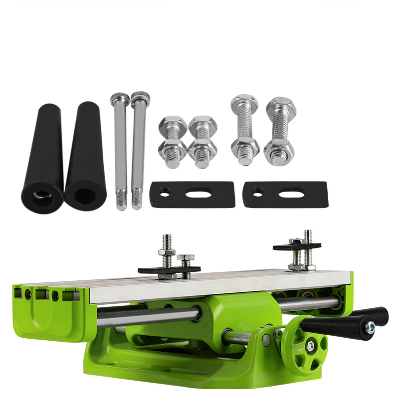 Bench Drill Precision Cross Vise Bi-directional Movable Vice Multi ...
