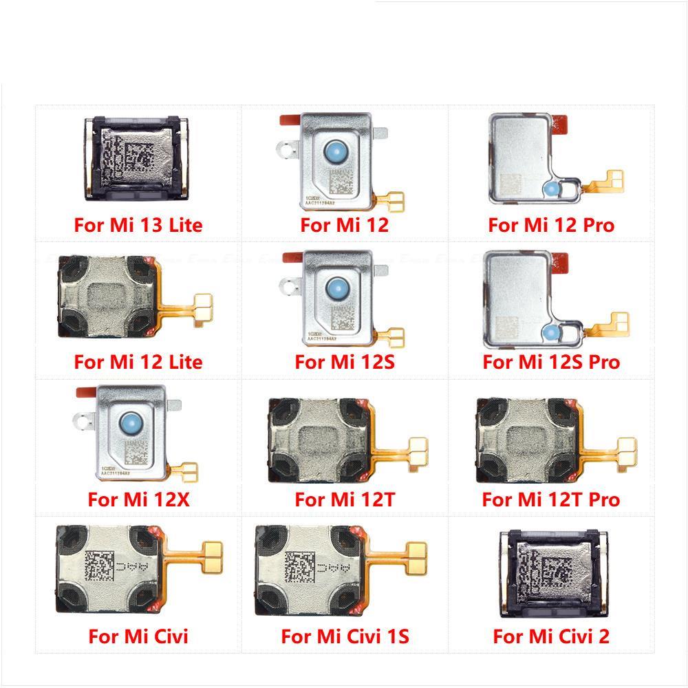 Top Earpiece Ear Speaker Parts for Xiaomi Mi 13 12 12S 12X 12T Pro Lite Civi 1S 2 Receiver ...