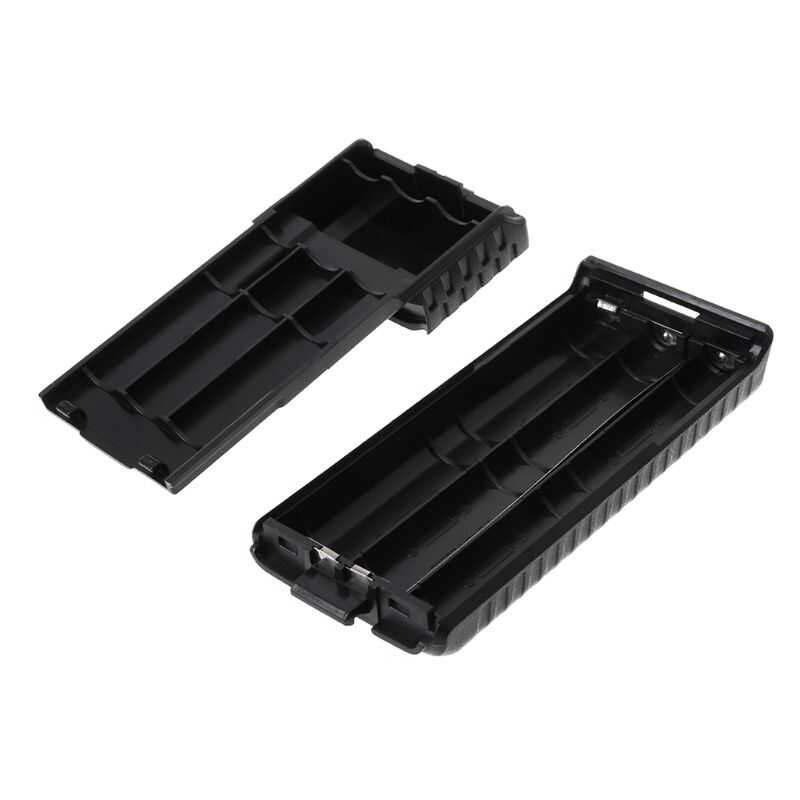 BaoFeng BF-UV5R Walkie Talkie Speaker Extended 6x AA Battery Case Shell ...