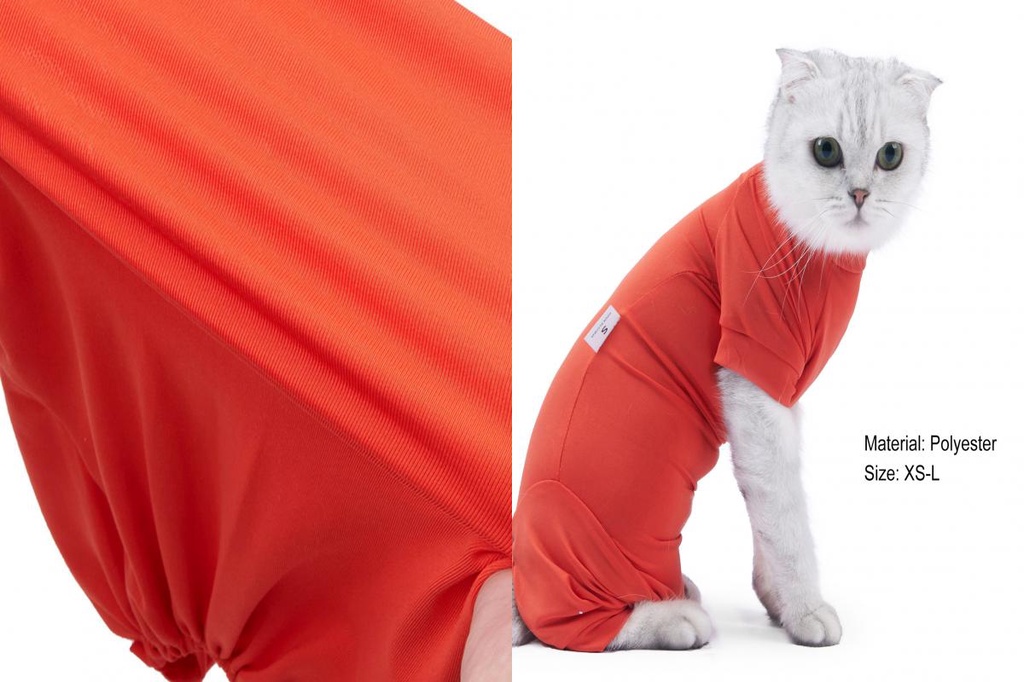 [WMP] Breathable Pet Surgery Wear for Home Wear Easy to Take Off ...