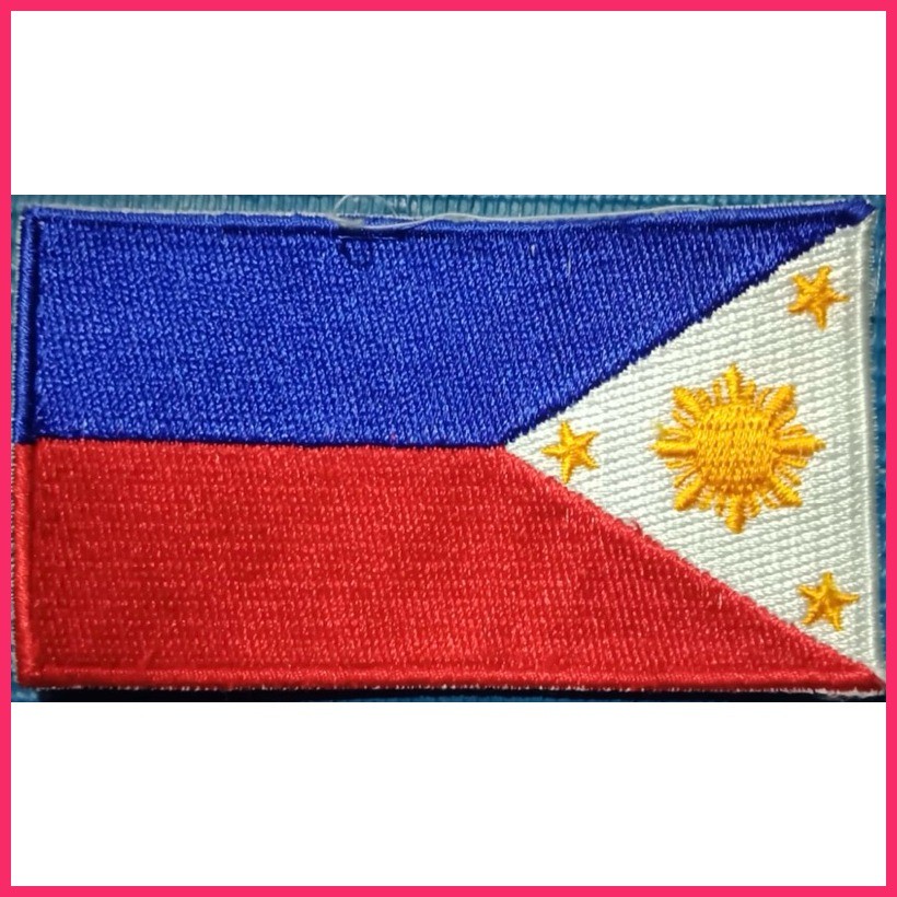 Philippine flag / AFP philippine flag 5cm x 10cm | Shopee Philippines