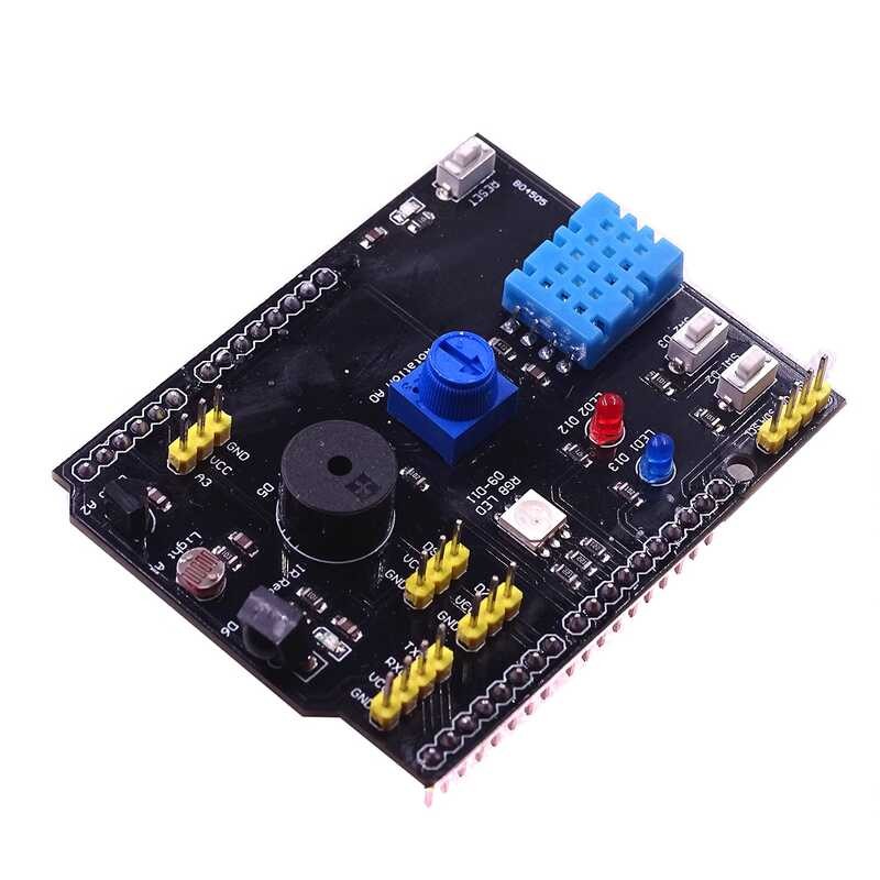 9-in-1 multifunctional expansion board DHT11 temperature and humidity ...