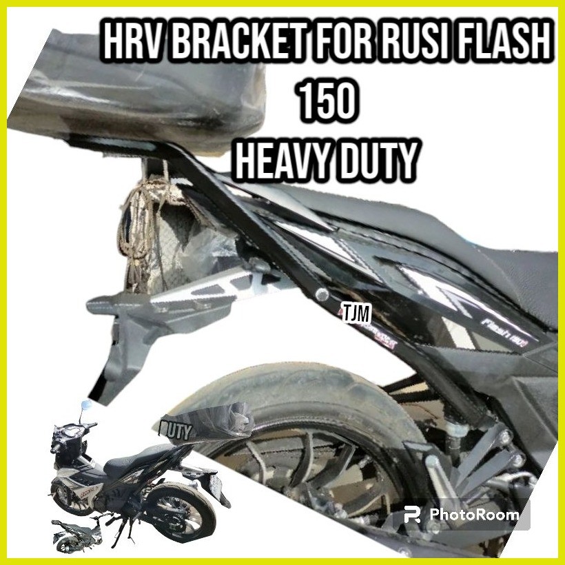 MOTORCYCLE TOP BOX HRV BRACKET FOR RUSI FLASH 150 | Shopee Philippines